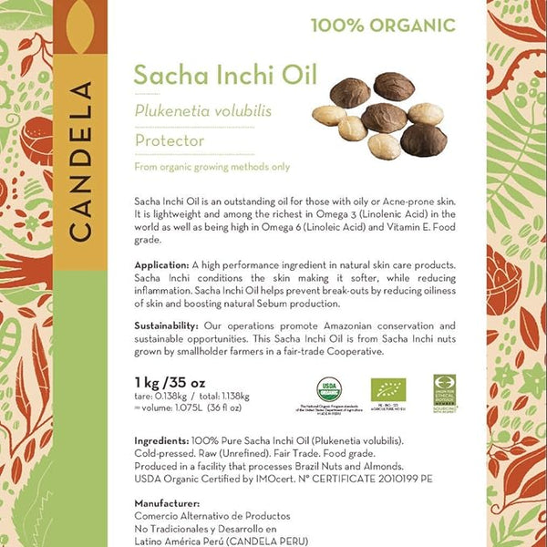 Wholesale Organic Sacha Inchi Oil - Arbor Mundi Natural Products