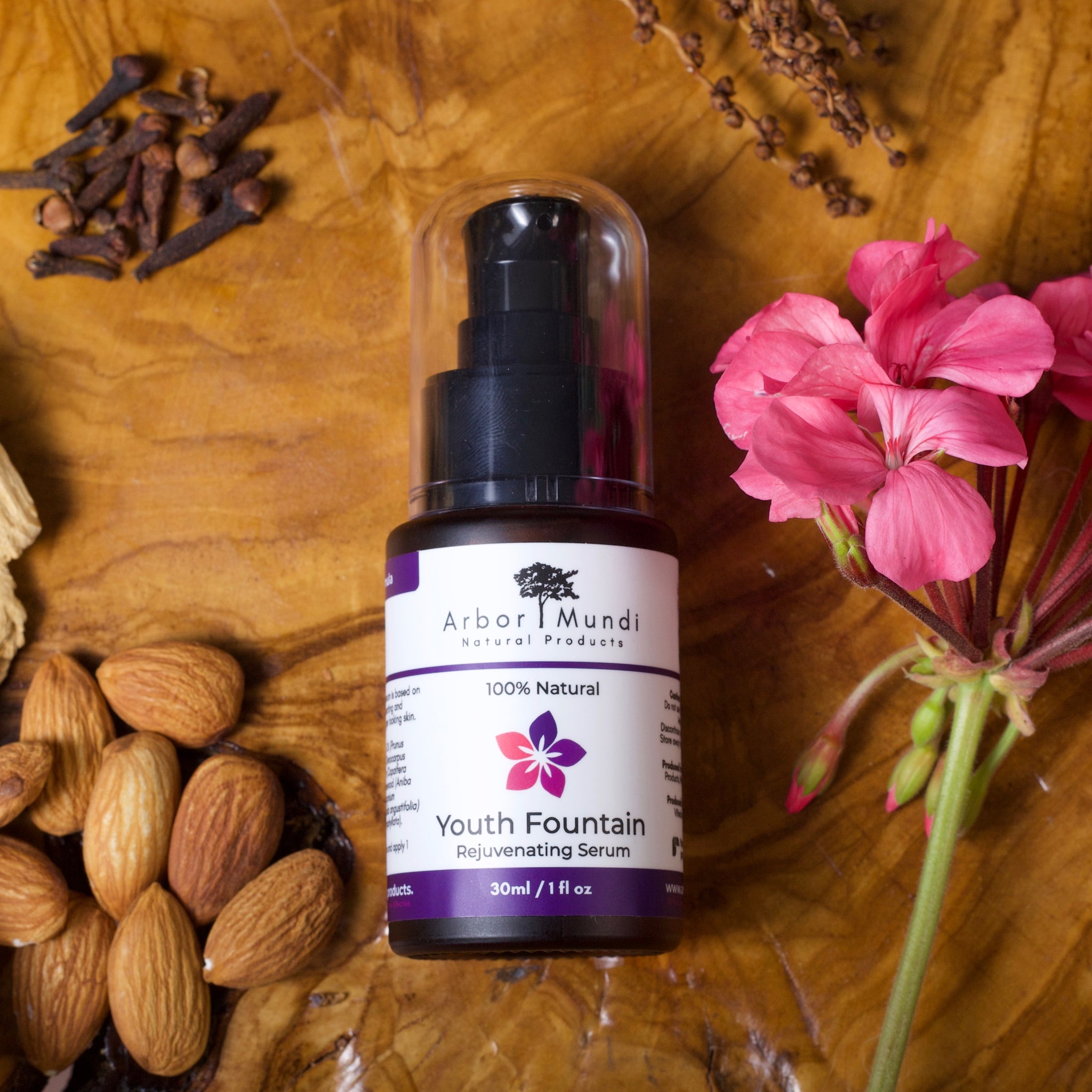 Youth Fountain - Rejuvenating Serum - Arbor Mundi Natural Products
